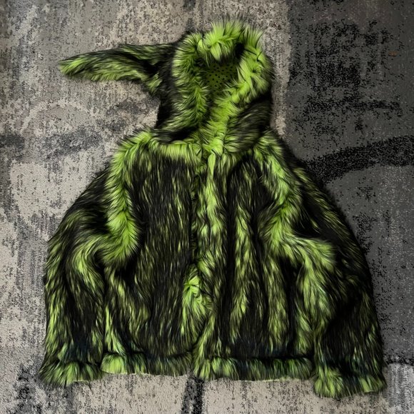 Jelly Stanchina | Jackets & Coats | One Of A Kind Neon Green W Black ...